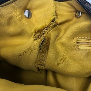 Nannini | Bags | Vintage Nannini Italian Brown Suede Leather Bag | Poshmark